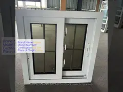 China Manufacturer UPVC Sliding Window for Hotel Project