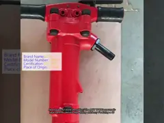 China TPB90 Pneumatic Jack Hammer with 66.67mm Piston Diameter 152mm Piston Stroke and 42kg Weight for Stone Demolition for sale