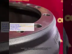HD90149340049 HD90129340571 81.50110.0144 FOR SHACMAN HANDE HDZ300 ALEX PARTS brake drum