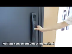 Qleung S958Max 3D Face Recognition Video Intercom Automatic Lock Fingerprint Card & Code Access Tuya WiFi Smart Home Door Lock