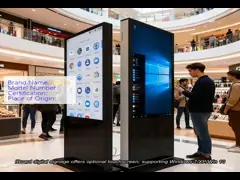 옵션 터치 스크린 디지털 사이니지를 지원 Windows 7 또는 Windows XP 기업 시각 프레젠테이션을 참여하도록 설계