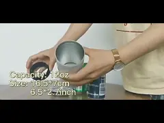 12oz Sublimation Stainless Steel Can Cooler For Slim Beer And Hard Seltzer Custom Double-Walled Stainless Steel Insulated Slim Cans