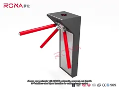 Vertical Tripod Access Control Turnstiles Automatic Compact For Outdoor