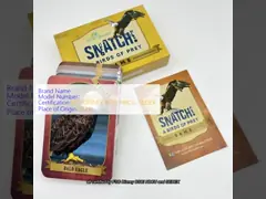 China Standard 92 Tarot Card Printing PP Four Colour Playing Cards With Back Design for sale