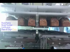 Consumo energetico più basso Linea di produzione automatica di pane ad alta capacità produttiva