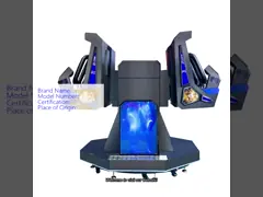 China 9D VR Roller Coaster Simulator Double Seats | Interactive 360° Rotation Virtual Reality Ride Arcade Machine for Sale for sale