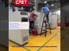 Portable Burn-In Chamber with Real-Time Monitoring Over-Temperature Protection and Multi-Channel Aging Test Equipment