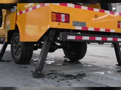 pickup cherry picker mounted scissor mobile mast aerial lift work platform truck