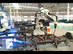 China Sistemas de Soldadura Robótica para Bicicleta Elétrica / Estrutura de Motocicleta Série RWS Estação de Soldadura Robótica com 6 Eixos Braço Robótico Kawasaki à venda