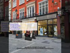 55 Inch UV-Protected & Rechargeable   Outdoor Portable LCD Display   HD  Quick Setup  Low Power