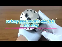 China 2-Channel Pneumatic 4-Channel Electrical Rotary Slip Ring with G3/8" Interface, 200RPM Speed, 220V Voltage for sale