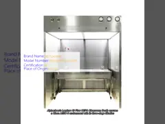 Чистая комната с ламинарным потоком воздуха HEPA с манометром перепада давления