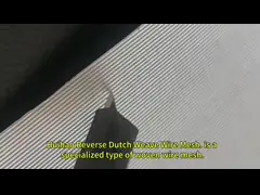 260 X 40 Reverse Dutch Weave Wire Mesh