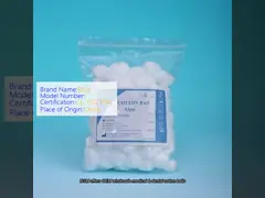 China Soft Cotton Balls for Wound Care And Wound Dressing Flat Surface Long Lasting for sale