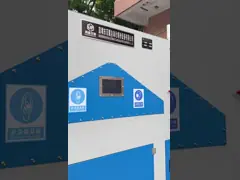 China PLC Plastic Deburring Machine Automatic Sandblasting Machine for sale