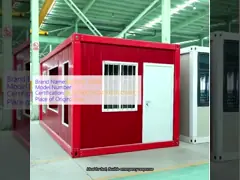China Rapid Deployment Detachable Container Fire Station with Effortless Relocation and Cost-Effective Design for sale