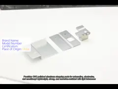 CNC polished aluminum metal stamping parts