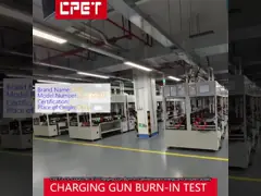 AC EV Charging Gun Series Energy Saving Burn In Cabinet