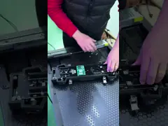 China Modular Stage Led Screen Rental Led Wall Backdrop P2.9 P3.91 500x500mm for sale