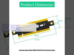 PCI-E 16X 3.0 Male to Male Adapter 110x32mm Black PCBA