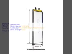 Batteria ad alta velocità di scarica 30C 803496 3.7v 3000mah Potenza Remote Control Polimero agli ioni di litio di alta qualità Batteria Lipo