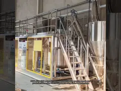 China Automatic Corrugated Sheet Pasting Machine 800-2500kgs/Batch Q235 for sale