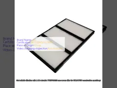 Durable 77Z9700020 Non-woven Rectangular Construction Machinery Filter for KOMATSU Industrial Filter Spare Parts