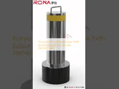 A prova di tumulti, tipo ascensore, ripiegabile per il traffico, pilastro, colonna mobile, acciaio inossidabile 304