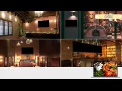 CH 32 43 49 55 Inch Indoor Ultra Thin Digital Lcd Display Wall-mounted/Hanging Touch Screen Advertis