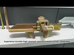High-Strength Steel Customizable Scaffolding Clamp with 1 Year Warranty for Building