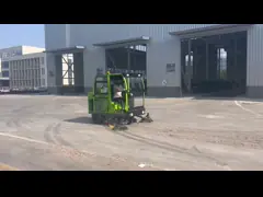 Watch: Electric Floor Sweeper: High-Efficiency Commercial & Industrial Cleaning Machine Showcase