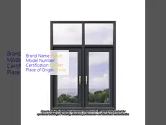 Hot Sale Aluminum Casement Window for Apartment Building