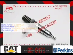 Excavator Fuel Injectors 3116 Engine Fuel Injector Nozzle 0R-8682 0R-8467 9Y-4982 127-8220 0R-0471 101-4561