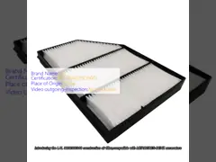 9608300318 Construction Machinery Accessory for MERCEDES-BENZ Compatible Excavator Air Filter