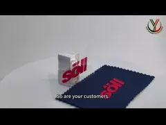 Watch: Custom Silicone Heat Transfer Labels OEKO-TEX Black Red Glossy Showcase