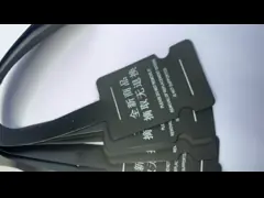 China Standard RFID Clothing Label Tags Tracking Solution for Apparel Industry Textile Identification and Inventory Management for sale