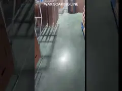 automatic carton wax soaking line