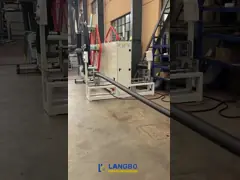 China 16-63mm HDPE / Pert / LDPE Coiler Full-Automatic Double Disk Plastic Winder Machine for Coiling Range 1600-3200mm for sale