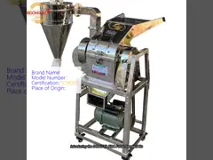 China FDA Food Standard No.304 Stainless Steel Hammer Flour Grinder and Crush Machine  Powder Making for sale