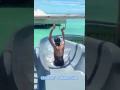 China Outdoor Aqua Toys Playground Equipment Single Spiral Water Slides Fiber Glass Home Joy Slide for Indoor for sale