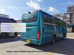 August 2019  Second Hand Luxury Bus 19 Seats ISO Certified