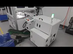 Packaging machine after inspection