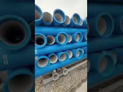 Centrifugal Ductile Cast Iron Pipe For Water Supply Cement Lined
