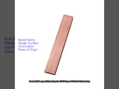 C110 Copper Flat Rod 6 Inches Long 10mm Thickness Essential for Industrial Needs