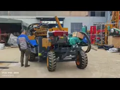 China High Speed 160 Meters Depth Heavy Drilling Equipment With Diesel Engine for sale