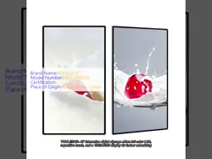 Indoor Advertising Equipment 40 Inch Multifunctional Display Screen Wall Mounted Touch Touch LCD Interactive Digital Signage Customized