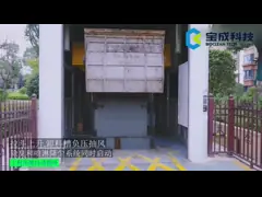 Horizontal 200-500T Smart Bin Auger Marine Solid Hydraulic Refuse Trash Waste Garbage Compactor