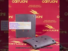 DZ9112340062 FOR SHACMAN F3000 M3000 HANDE HDM3000 ALEX PARTS Brake pad
