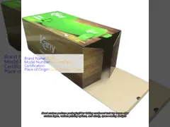 Folding Cardboard Tuck Top Shipping Boxes Perfume Packaging Custom Logo Thickness