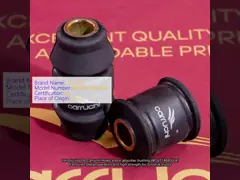 China Howo Shock Absorber Bushing WG9114680004 Stable Operation High Strength for sale